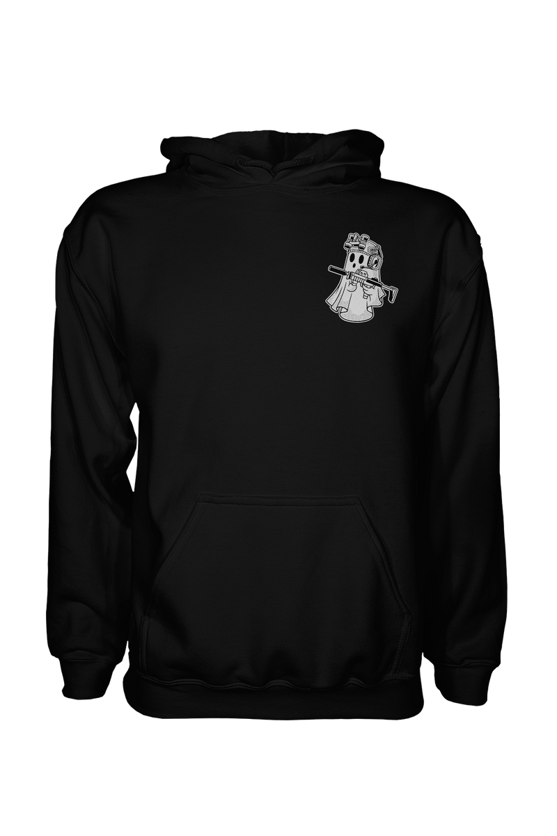Night Time Jeff HOODIE - Black – Battle Cat Co.