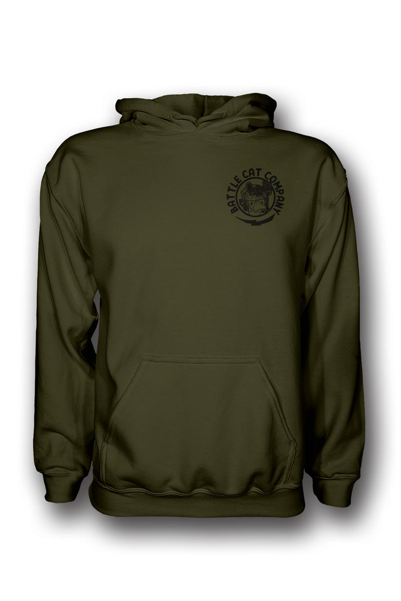 Silly Goose Hoodie - OD Green – Battle Cat Co.